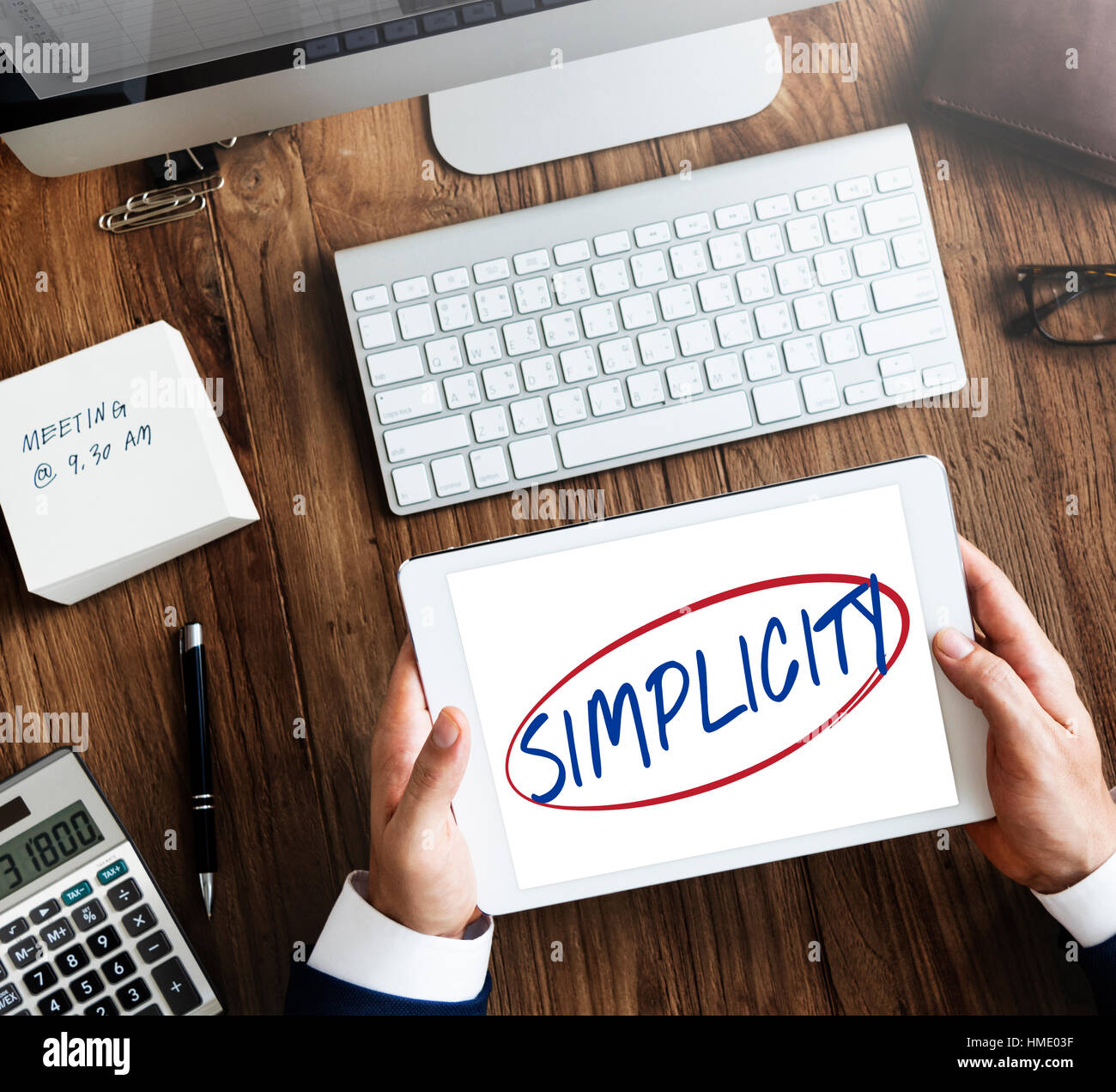 Simplicity Design Contemporary Minimal Modern Concept Stock Photo - Alamy