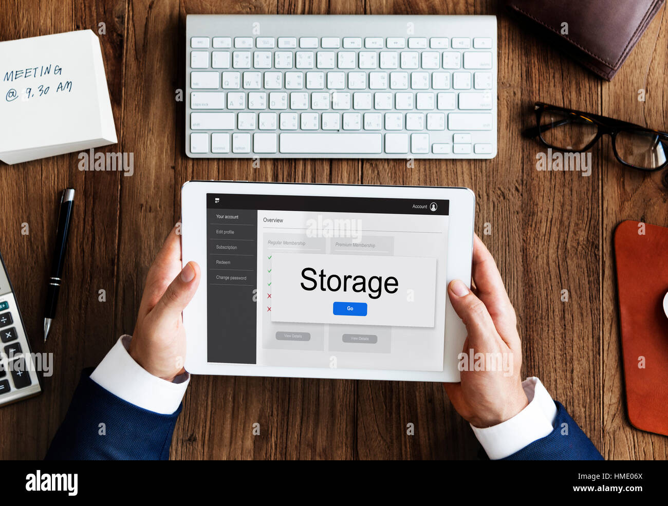 Free Trial Storage Member Concept Stock Photo - Alamy