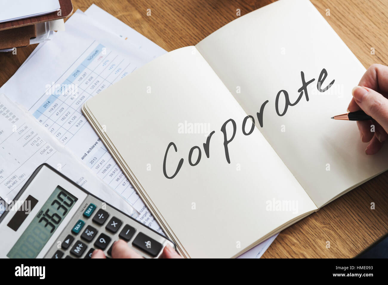 Connection Corporate Teamwork Collaboration Concept Stock Photo - Alamy