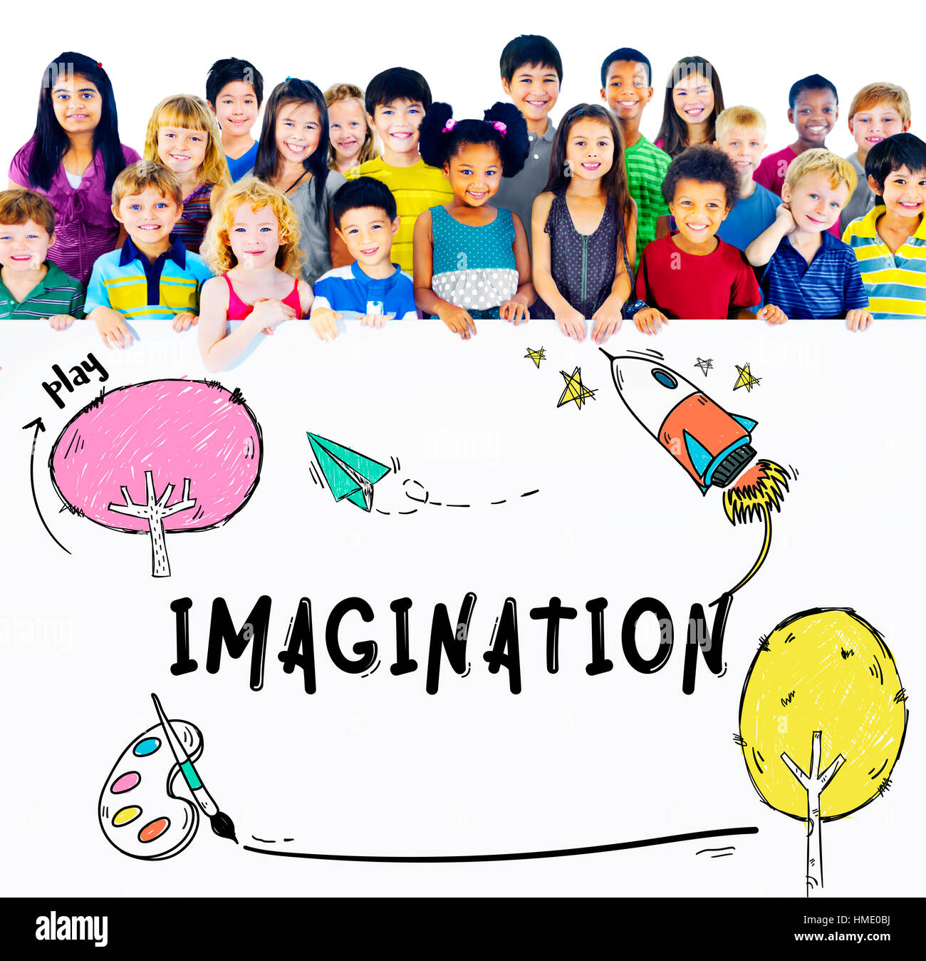 Imagination Clipart Word