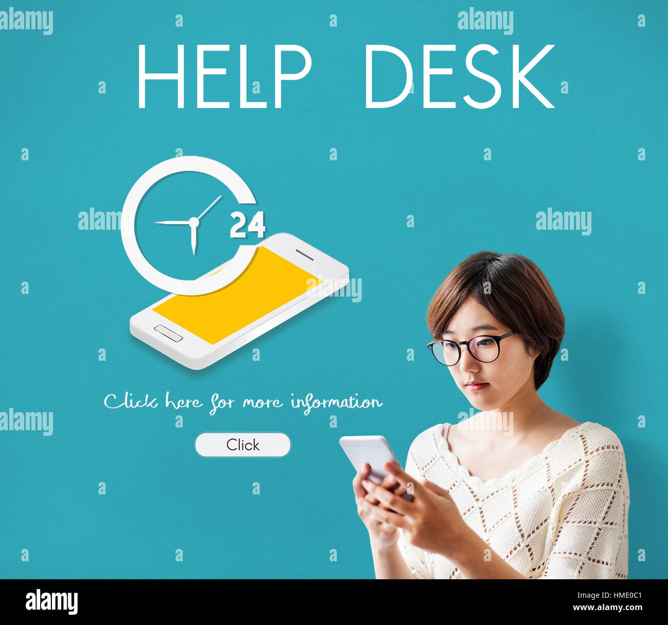 Customer Service Contact Us Support Information Concept Stock Photo - Alamy