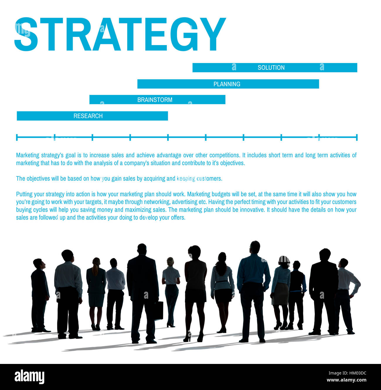 Marketing Business Strategy Progress Concept Stock Photo - Alamy