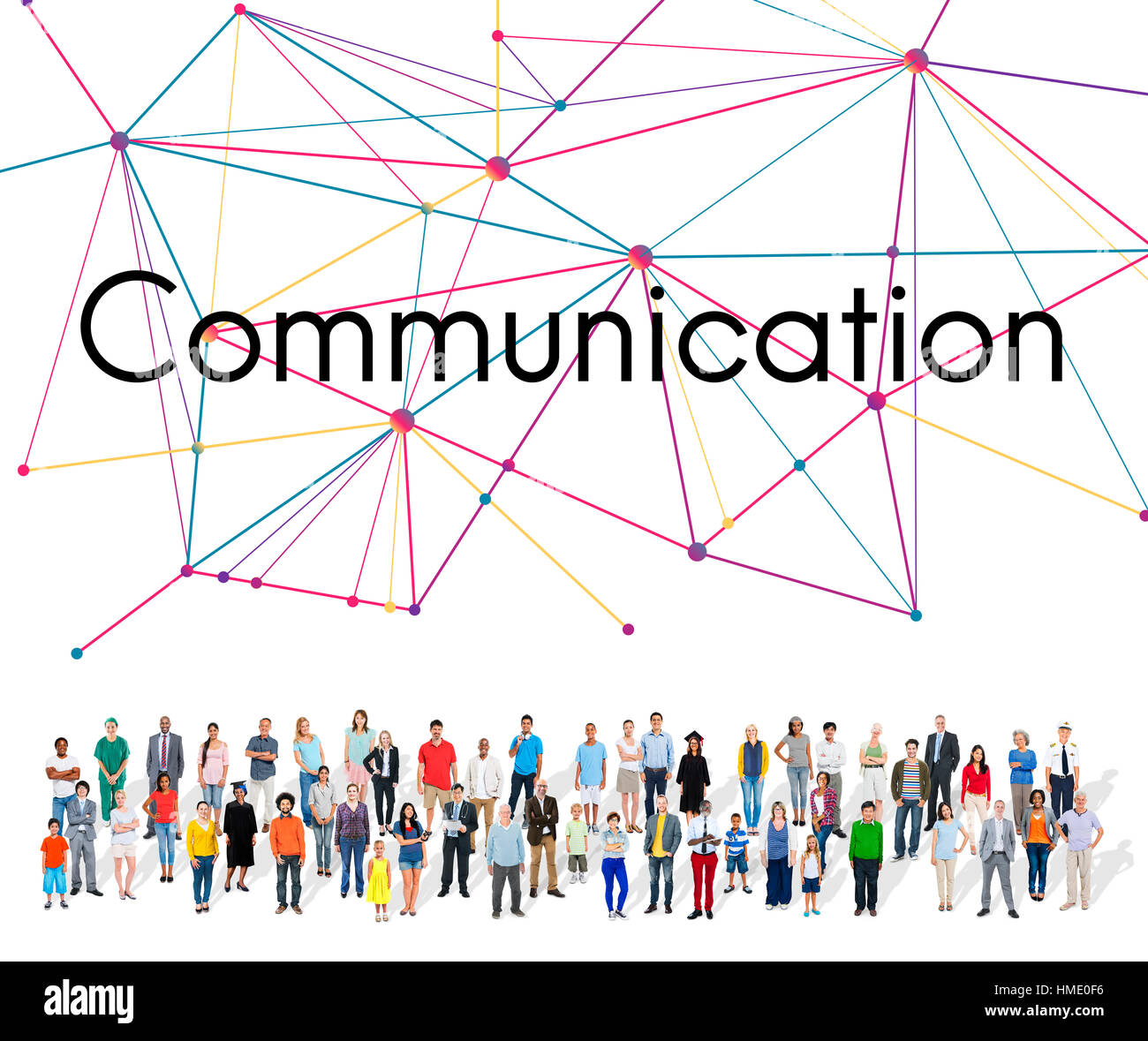 Web Link Chain Interconnection Concept Stock Photo - Alamy