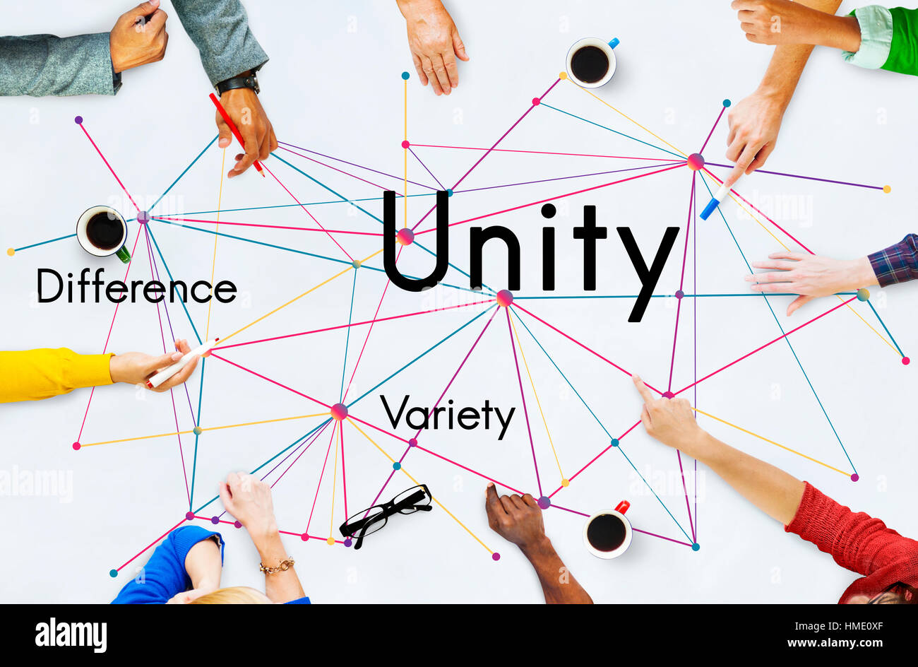 Web Link Chain Interconnection Concept Stock Photo - Alamy