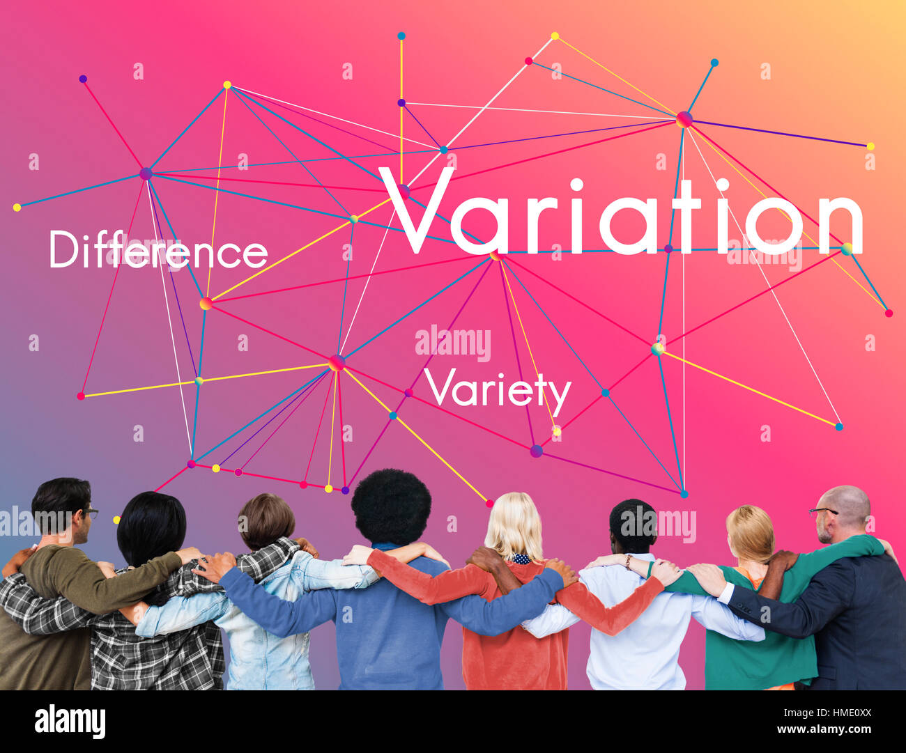 Web Link Chain Interconnection Concept Stock Photo - Alamy