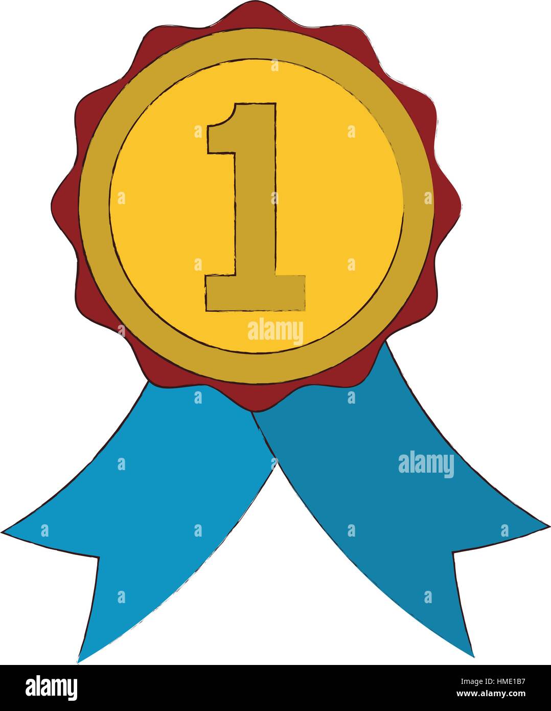 winner medal icon Stock Vector Image & Art - Alamy