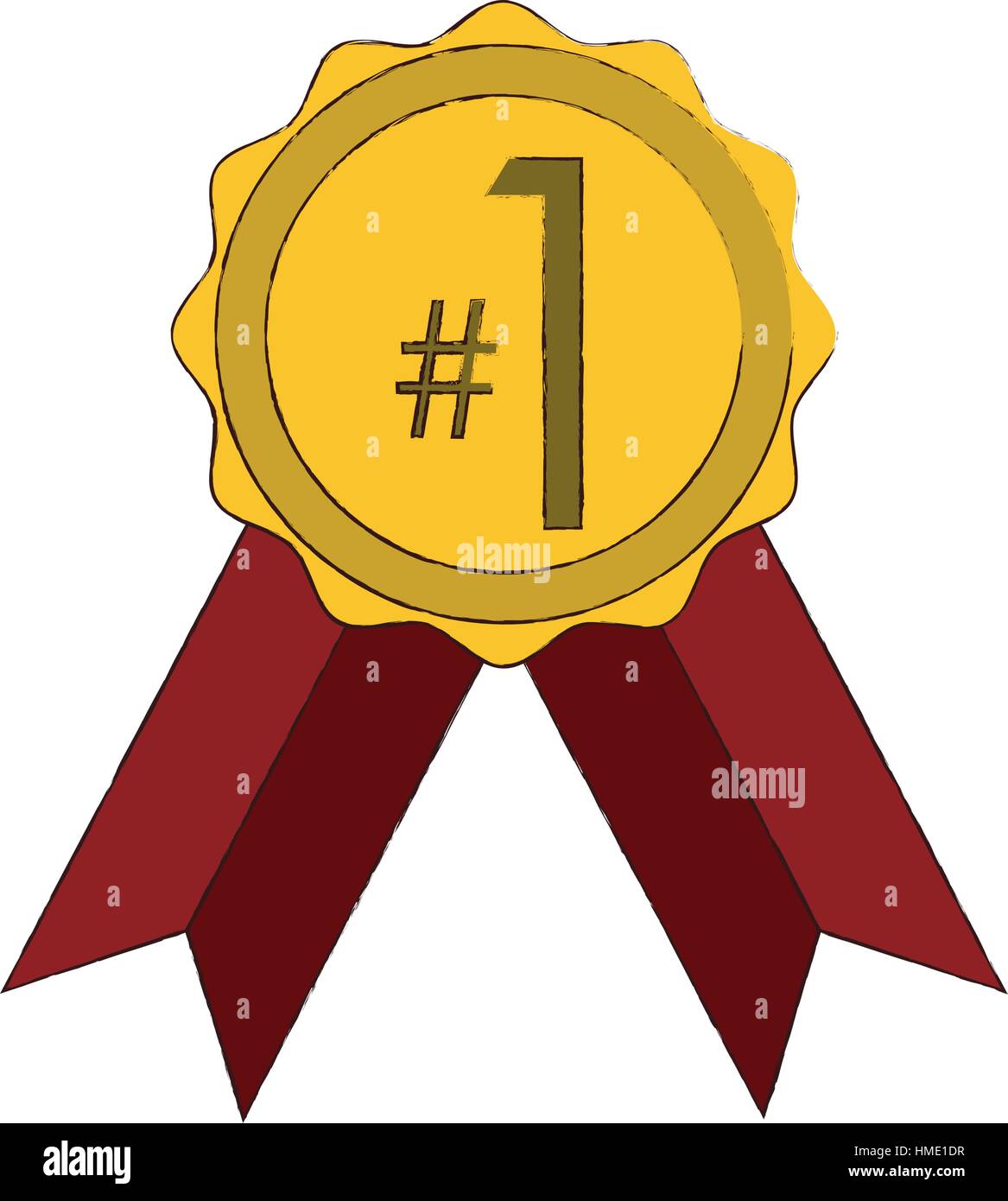 winner medal icon Stock Vector Image & Art - Alamy