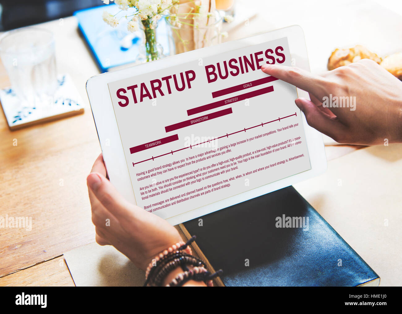 Startup New Business Strategy Concept Stock Photo - Alamy