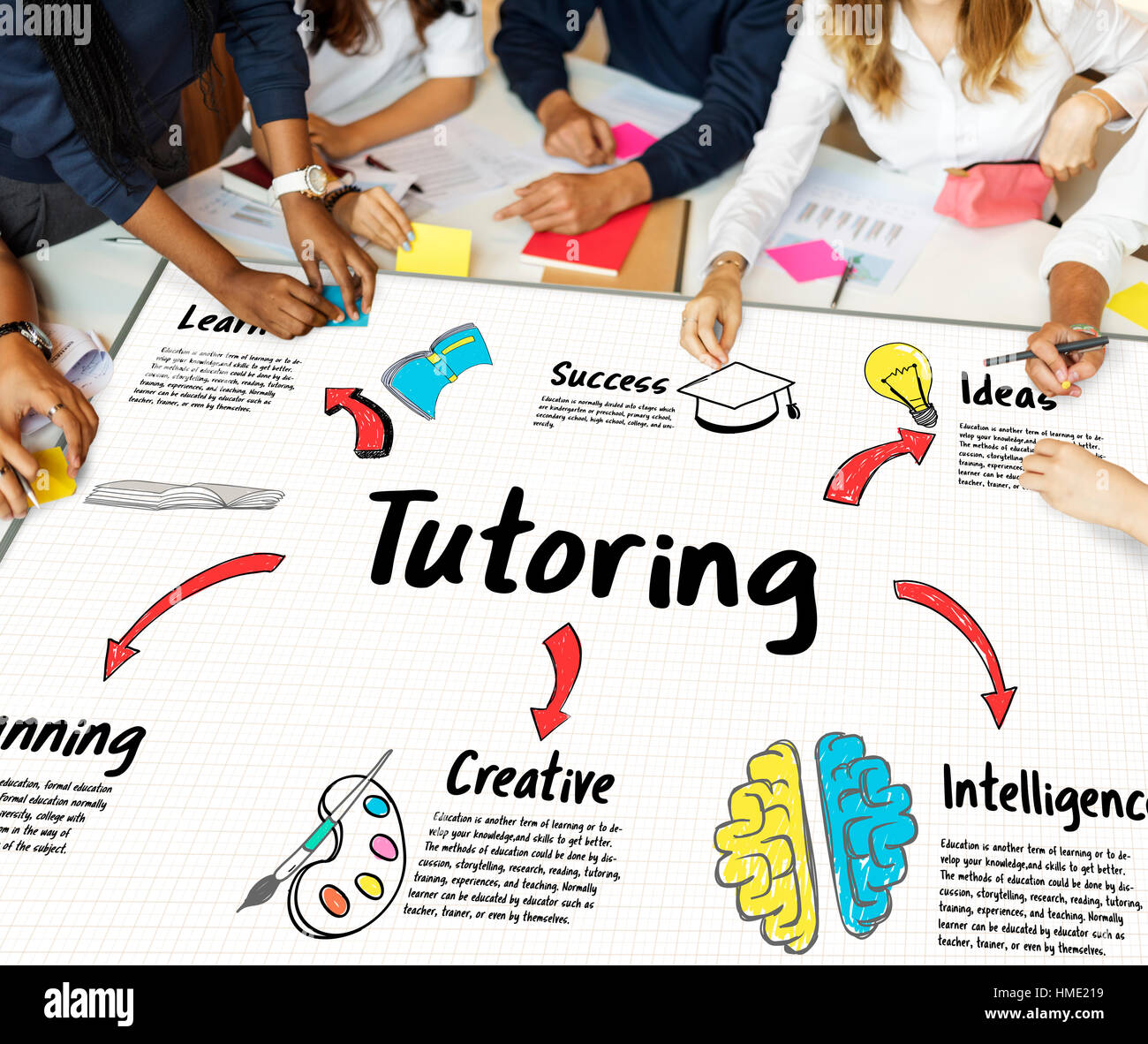 Education diagram learning hi-res stock photography and images - Alamy