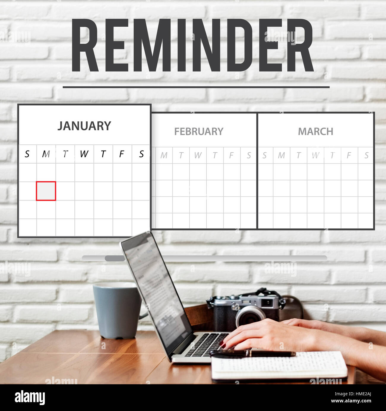 Schedule Agenda Planner Reminder Concept Stock Photo - Alamy