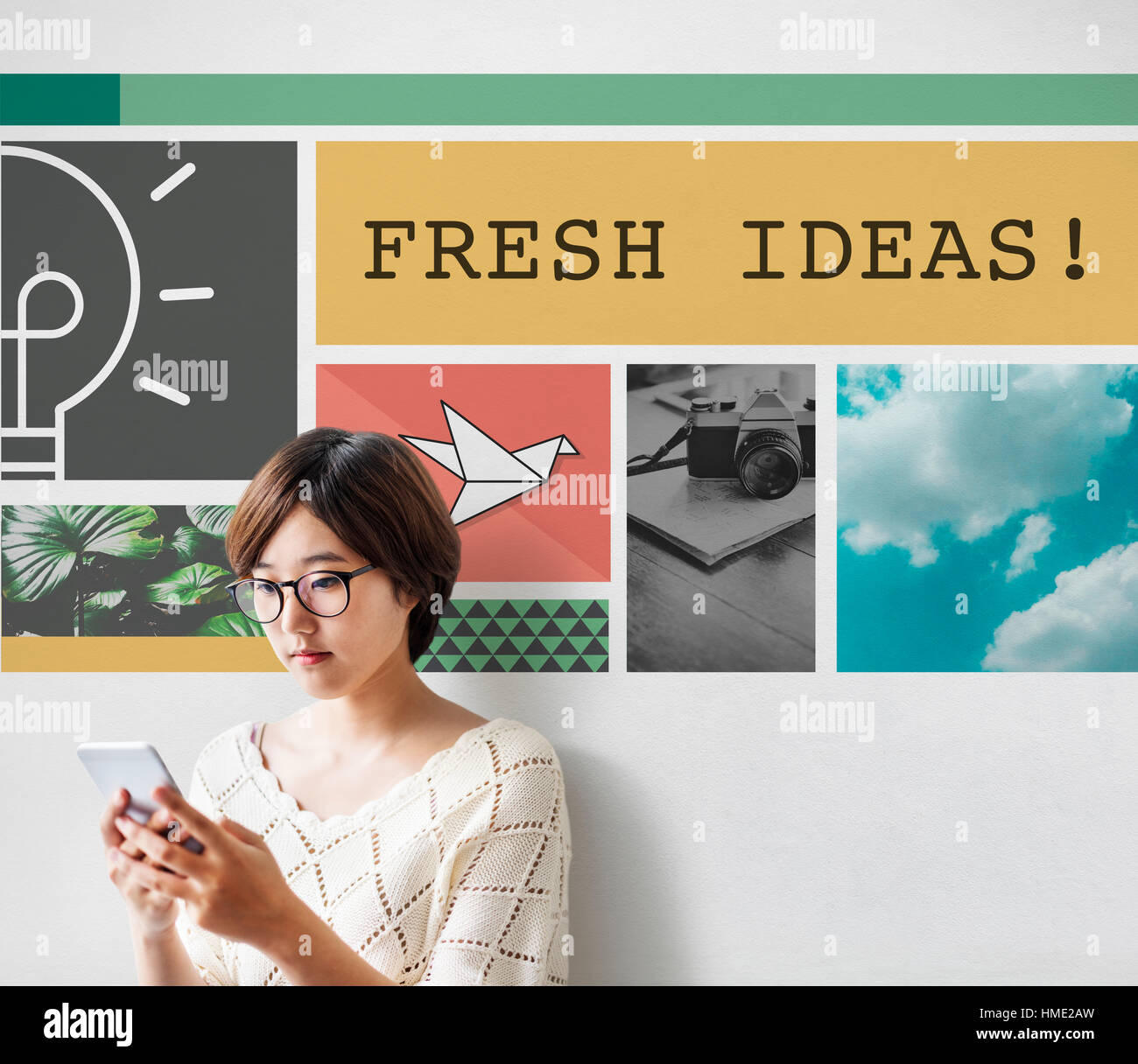 Fresh Ideas Inspiration Innovation Concept Stock Photo - Alamy