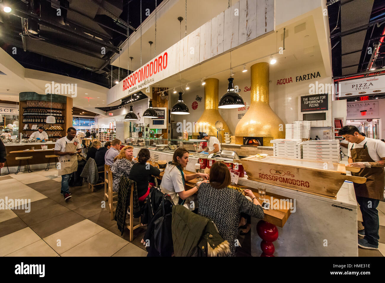 Eataly world trade center hi-res stock photography and images - Alamy