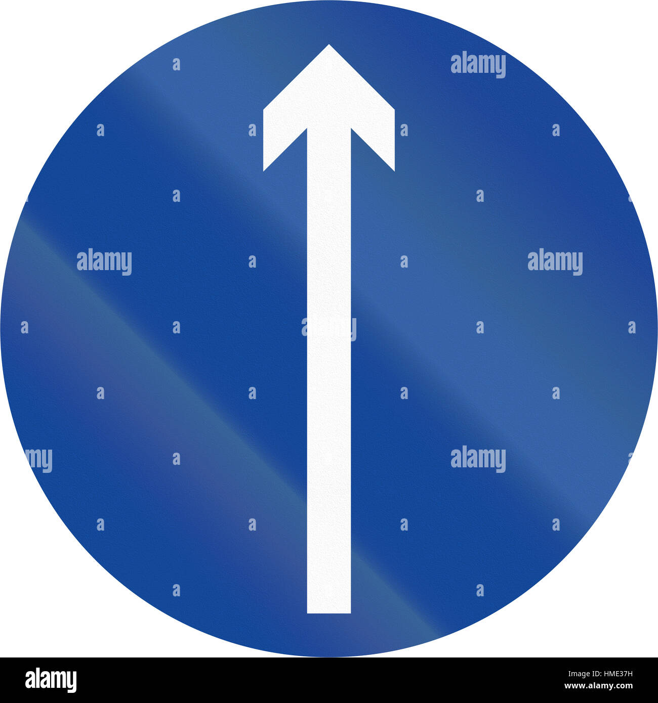 Road sign in the Philippines - Direction To Be Followed - Proceed ...