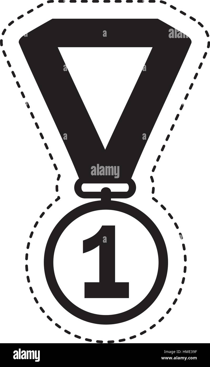 first place medal isolated icon vector illustration design Stock Vector ...