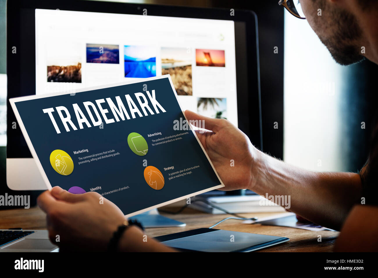 Digital product management concept hi-res stock photography and images ...