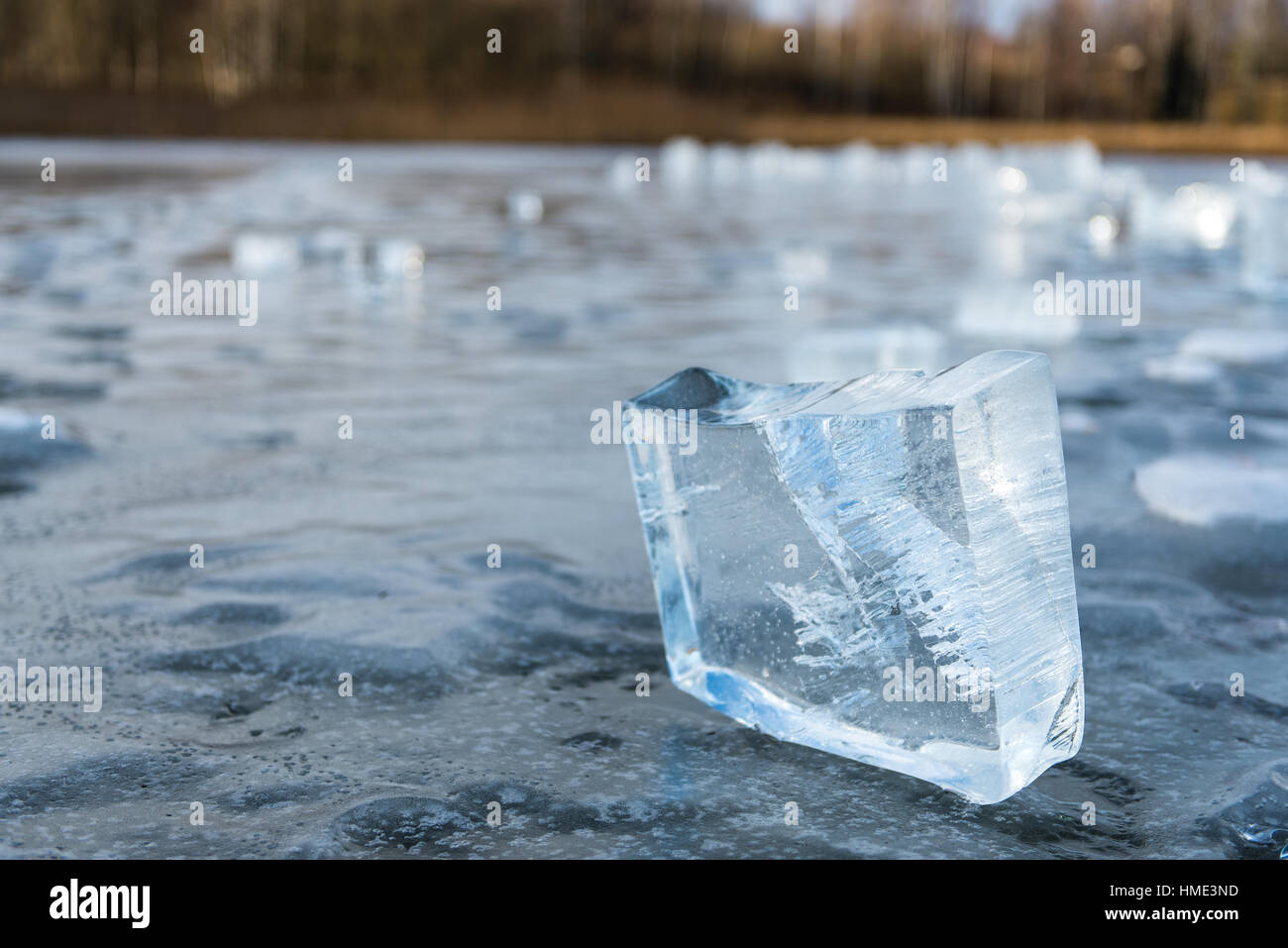 Baltic sea ice road hi-res stock photography and images - Alamy