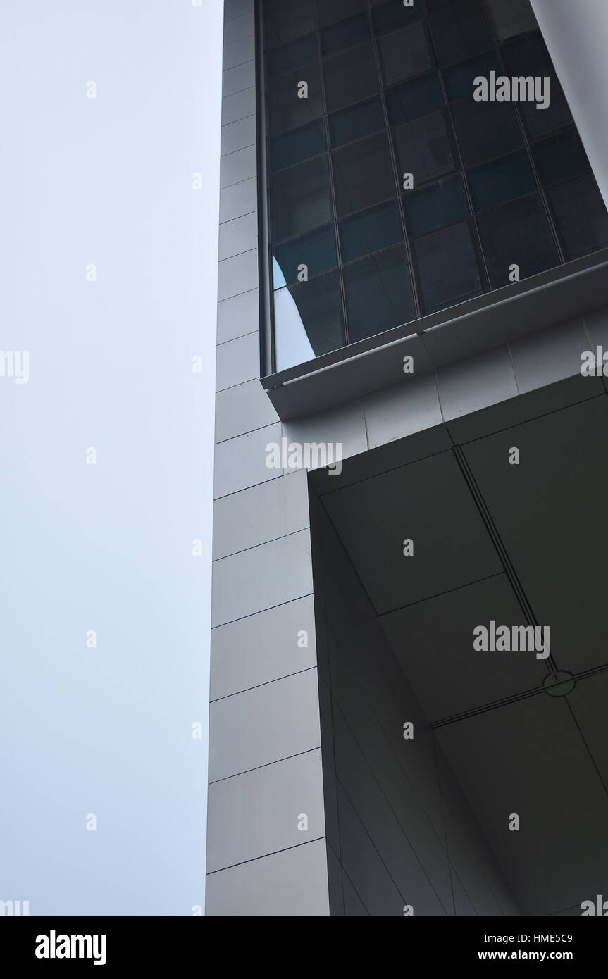 Internal modern facade Stock Photo - Alamy