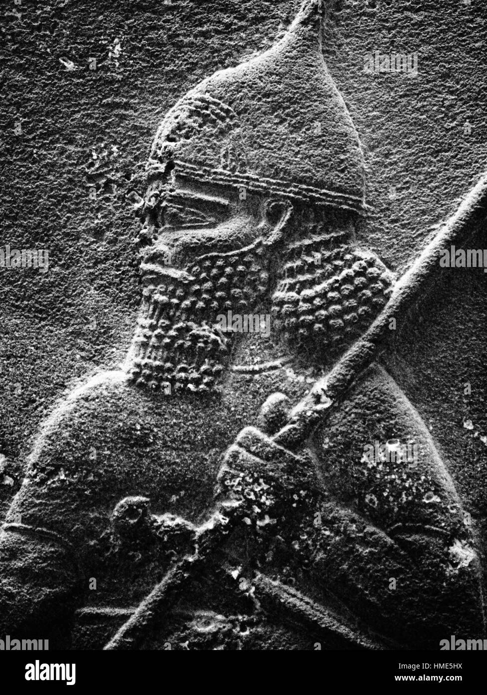 Assyrian soldiers hi-res stock photography and images - Alamy