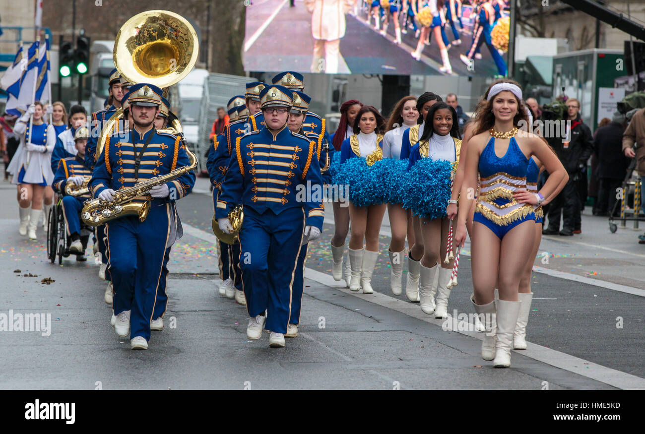 Over 8000 performers take part in the annual New Year's Day Parade in ...