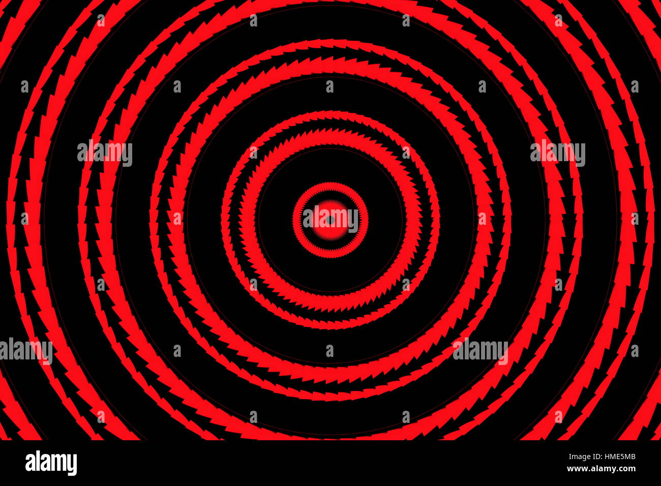 Concentric radial circle pattern hi-res stock photography and images ...