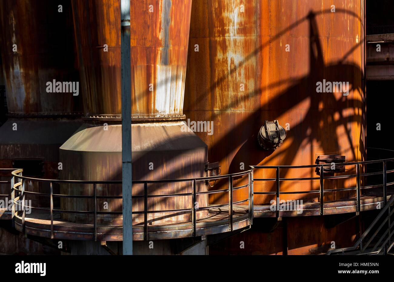 Saarland old steel factory hi-res stock photography and images - Alamy