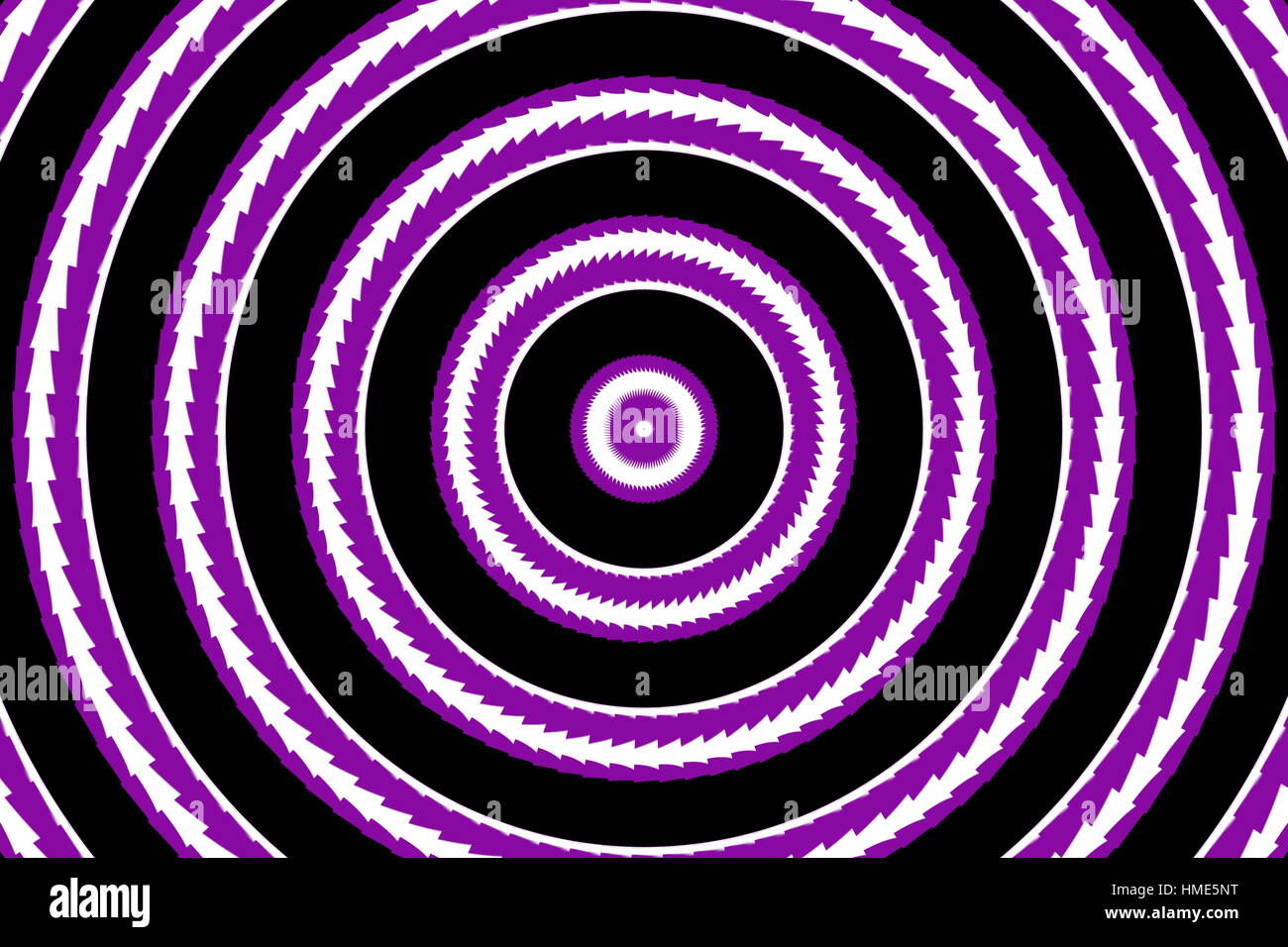 Illustration of concentric circles Stock Photo - Alamy