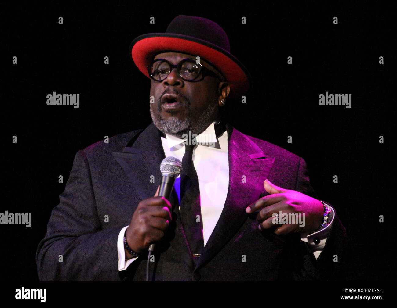 Cedric the Entertainer performs live at the Tower Theatre in ...