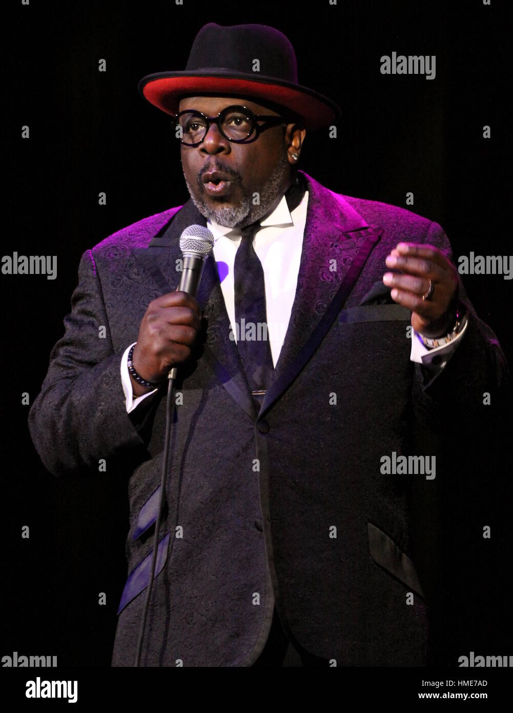 Cedric the Entertainer performs live at the Tower Theatre in ...