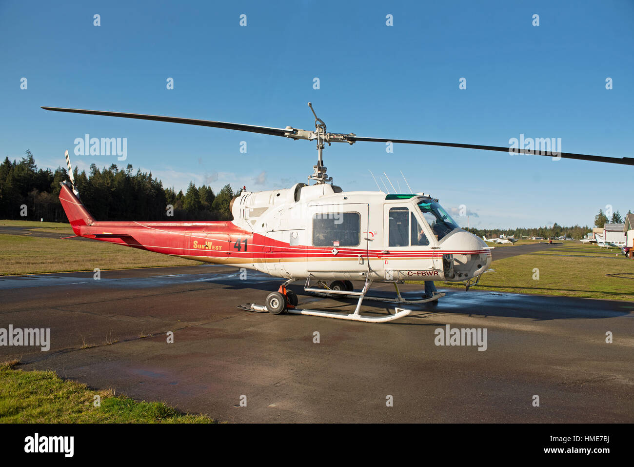 Bell 204 and 205 are the civilian versions of the UH-1 Iroquois single ...