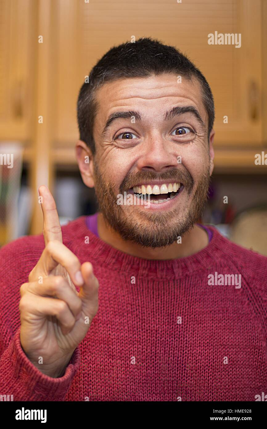 Smily man hi-res stock photography and images - Alamy