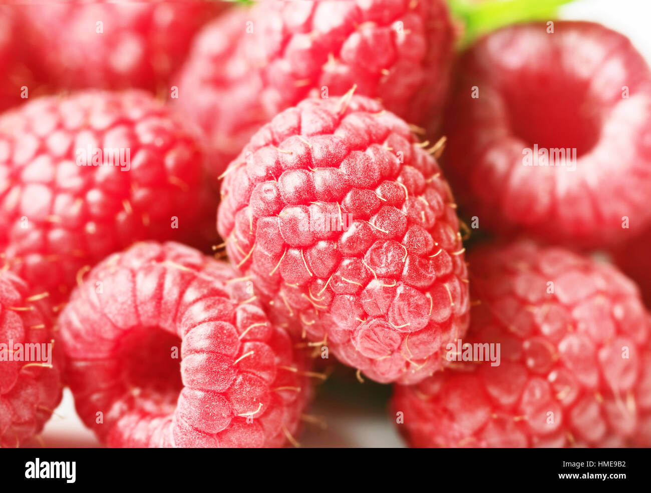 Beauty fresh big raspberries for tasty moments Stock Photo - Alamy