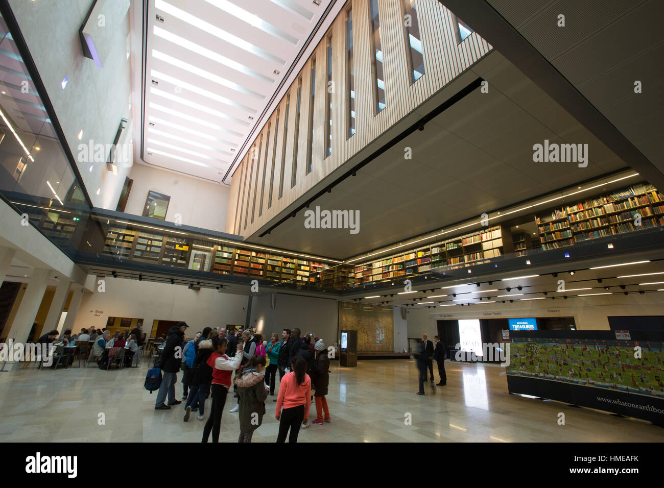 Weston Bodlean Library Oxford interiors University Stock Photo - Alamy