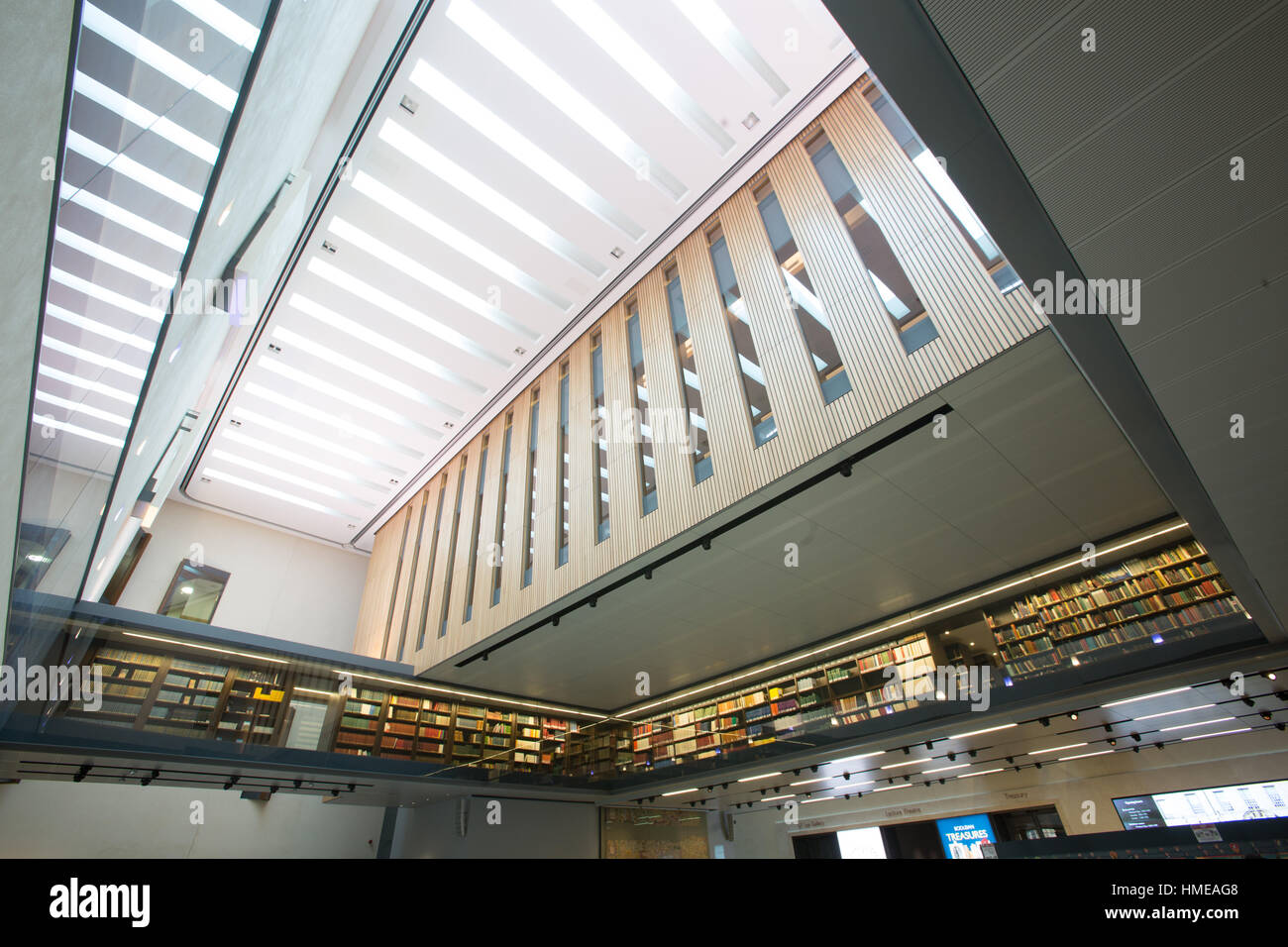 Weston Bodlean Library Oxford interiors University Stock Photo - Alamy