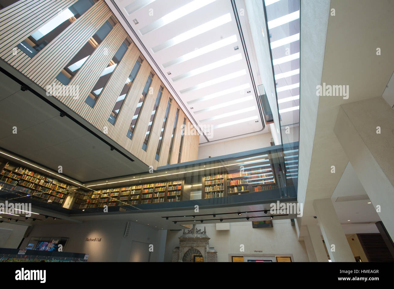 Weston Bodlean Library Oxford interiors University Stock Photo - Alamy