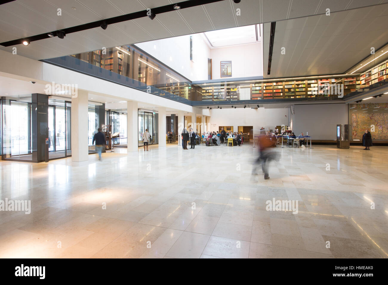 Weston Bodlean Library Oxford interiors University Stock Photo - Alamy