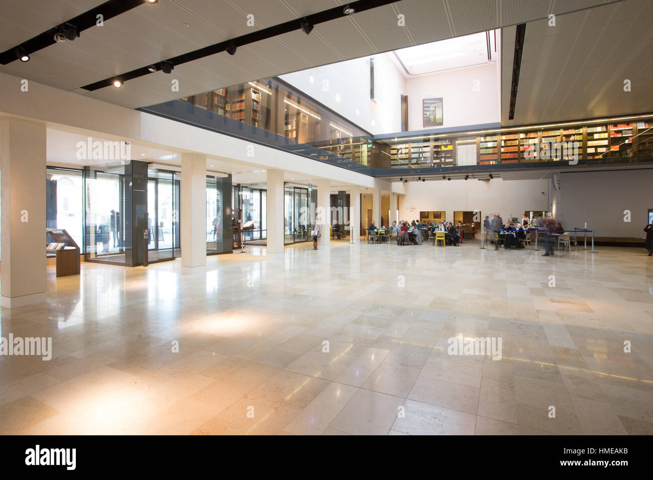 Weston Bodlean Library Oxford interiors University Stock Photo - Alamy