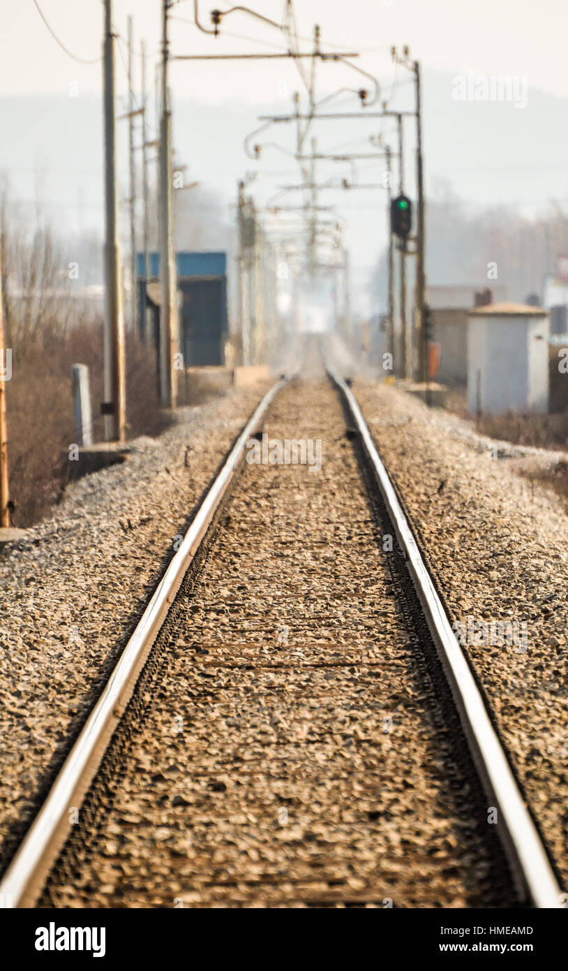 Forward going railroad hi-res stock photography and images - Alamy