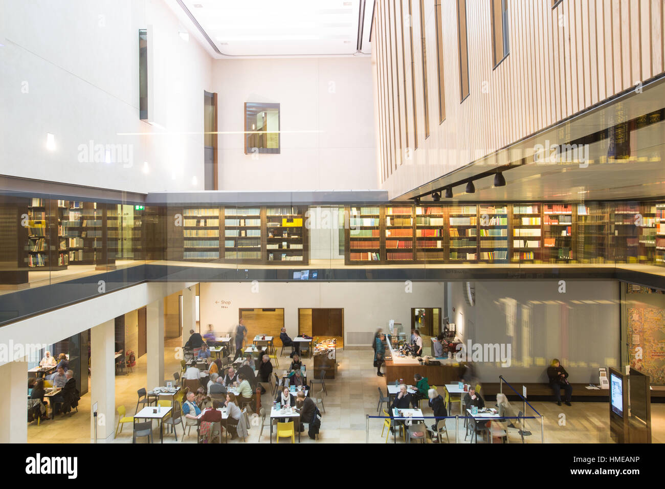 Weston Bodlean Library Oxford interiors University Stock Photo - Alamy