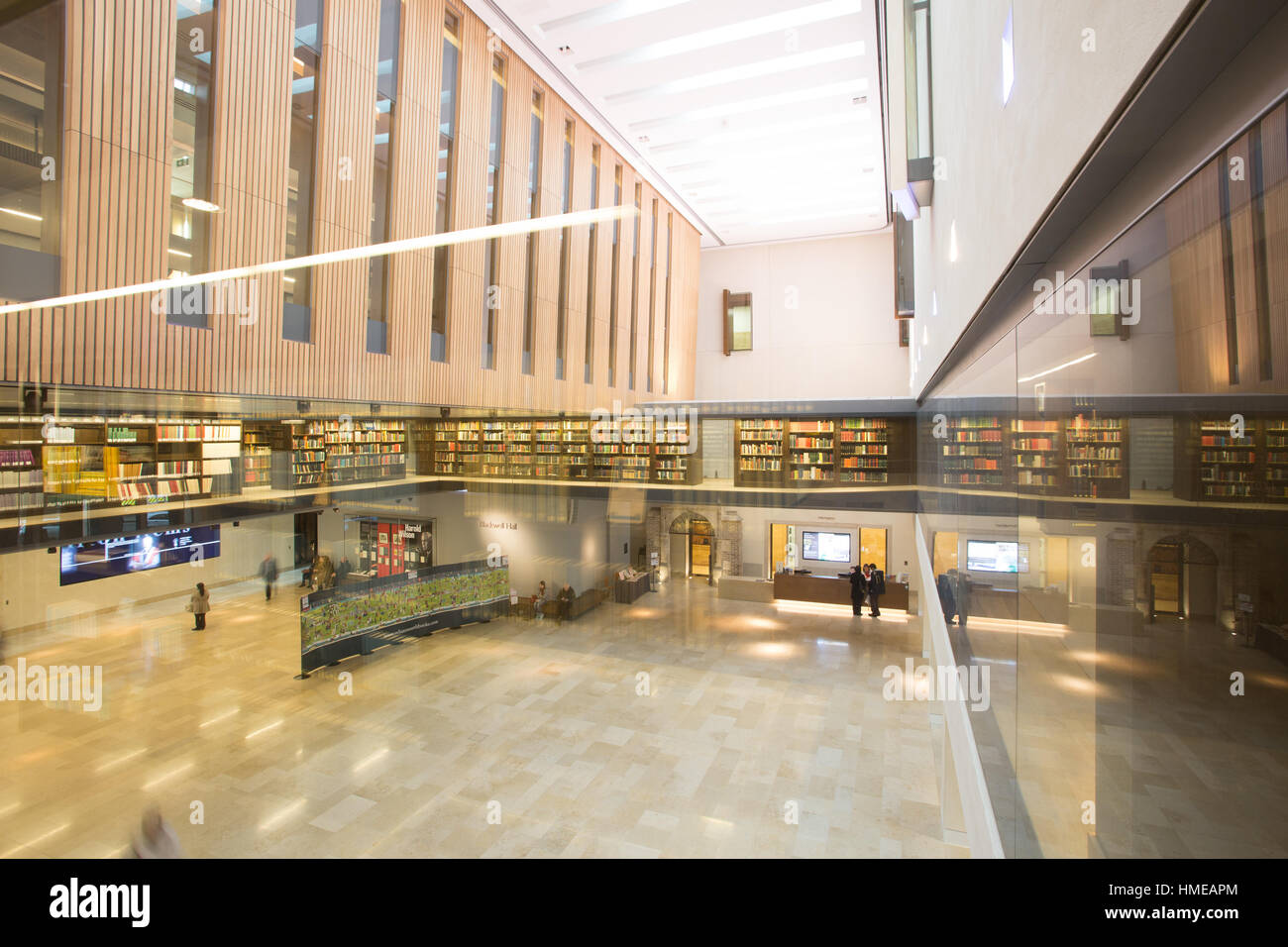Weston Bodlean Library Oxford interiors University Stock Photo - Alamy