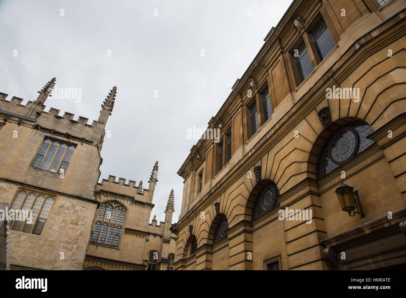 Bodleian Library exteriors Oxford University UK Stock Photo - Alamy