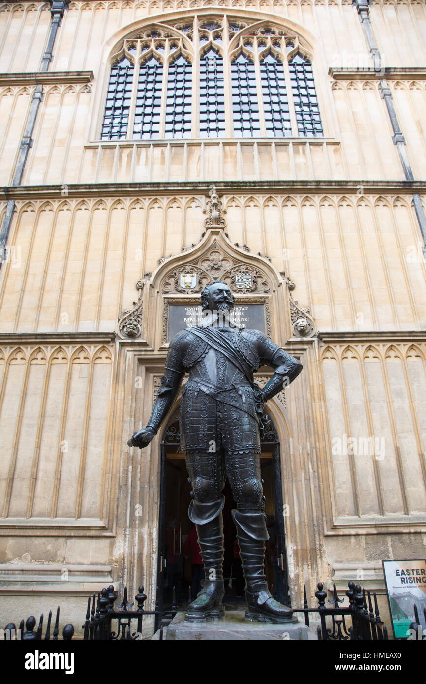 Bodleian Library exteriors Oxford University UK Stock Photo - Alamy