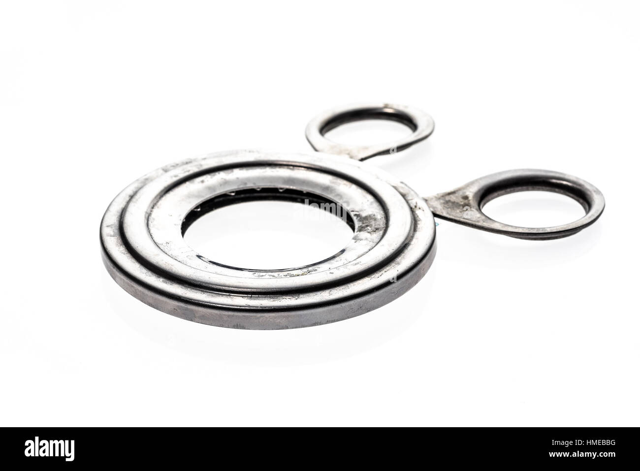 Silver soft cooked Egg Shell Cutter Topper Scissors Clipper. Kitchen ...