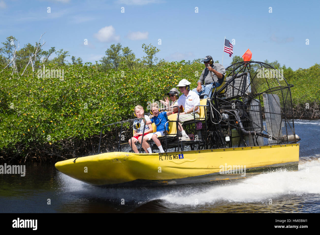 Everglades Airboat Tour Stock Photos & Everglades Airboat Tour Stock ...