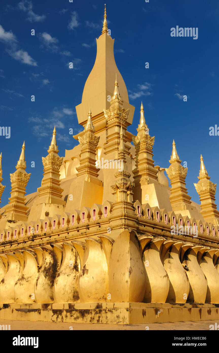 The most important national monument in Laos, Pha That Luang in ...