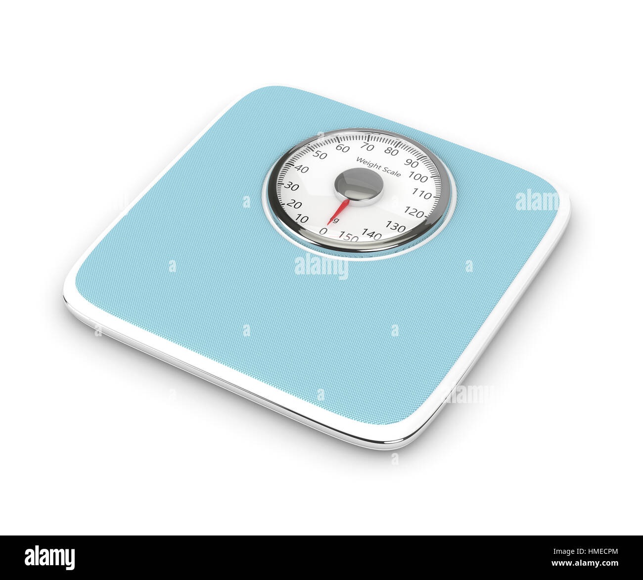 3d rendering of weight scale isolated over white background Stock Photo ...