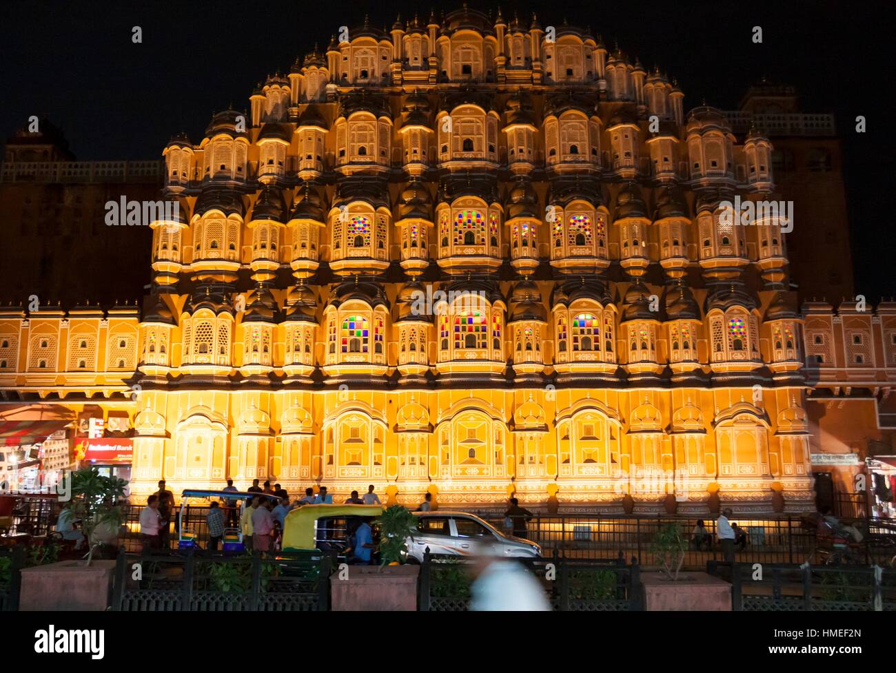 Hawa mahal and sunset hi-res stock photography and images - Alamy