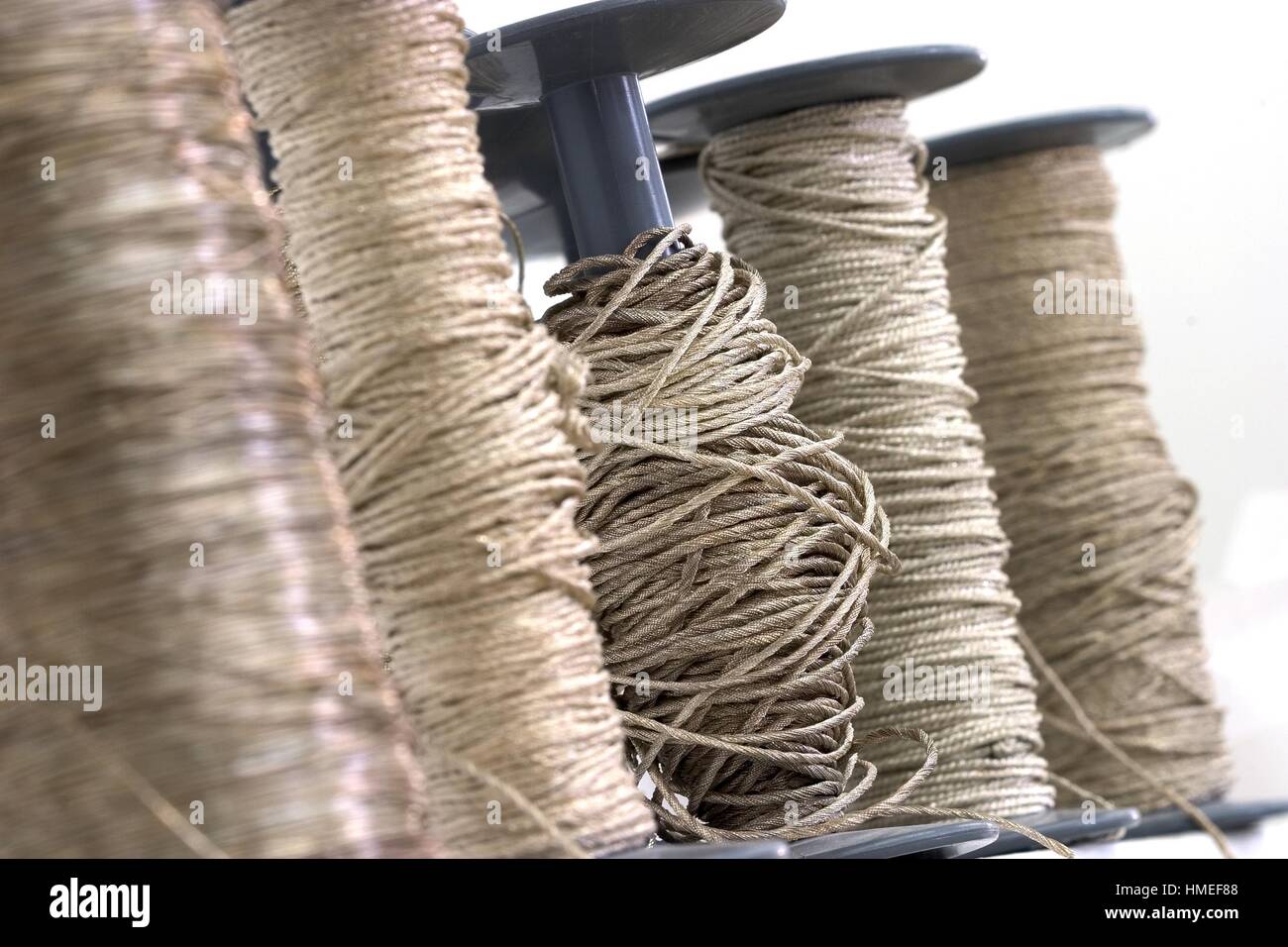 Embroidery threads, Andalusia, Spain Stock Photo - Alamy