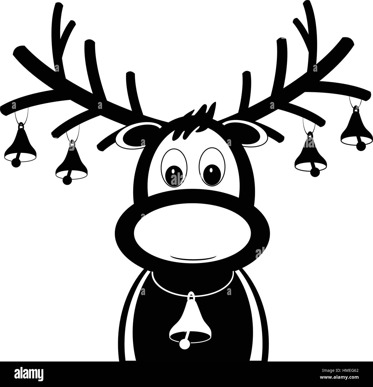 Rudolf vector vectors hi-res stock photography and images - Alamy