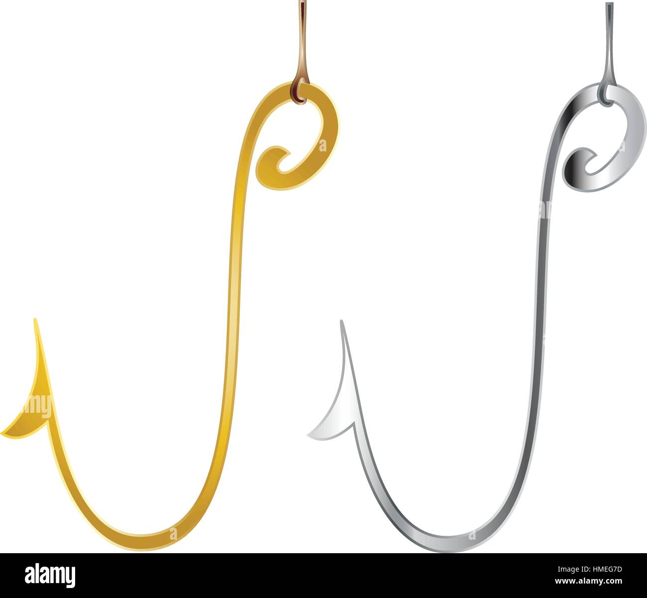 Fishinghook vector vectors hi-res stock photography and images - Alamy