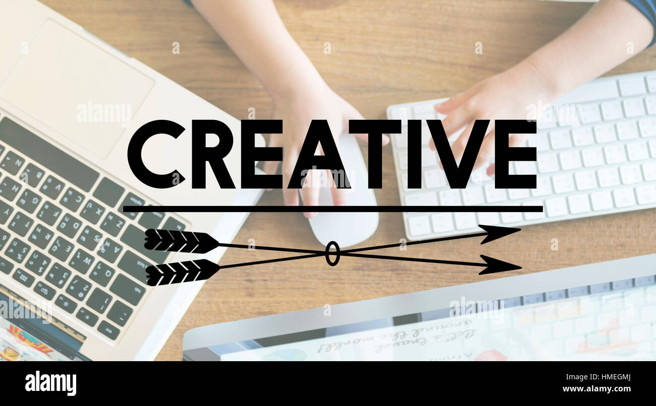 Creative Ideas Internet Learning Concept Stock Photo - Alamy